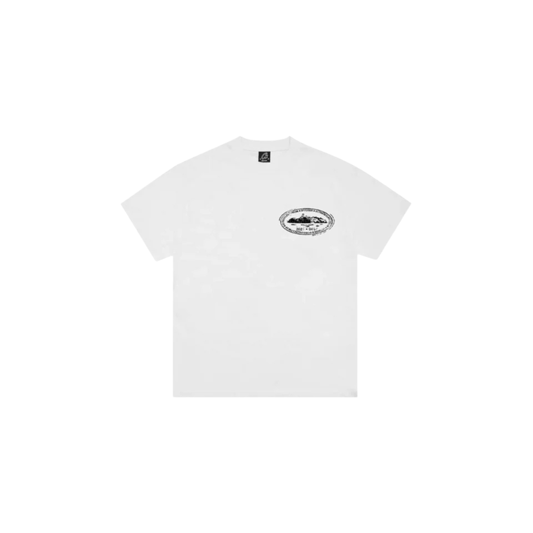 Corteiz Og Island Stamp Tee White